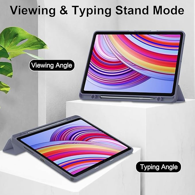 ProElite Case Cover for Redmi Pad Pro 12.1 inch Cover, Transparent Fli ...