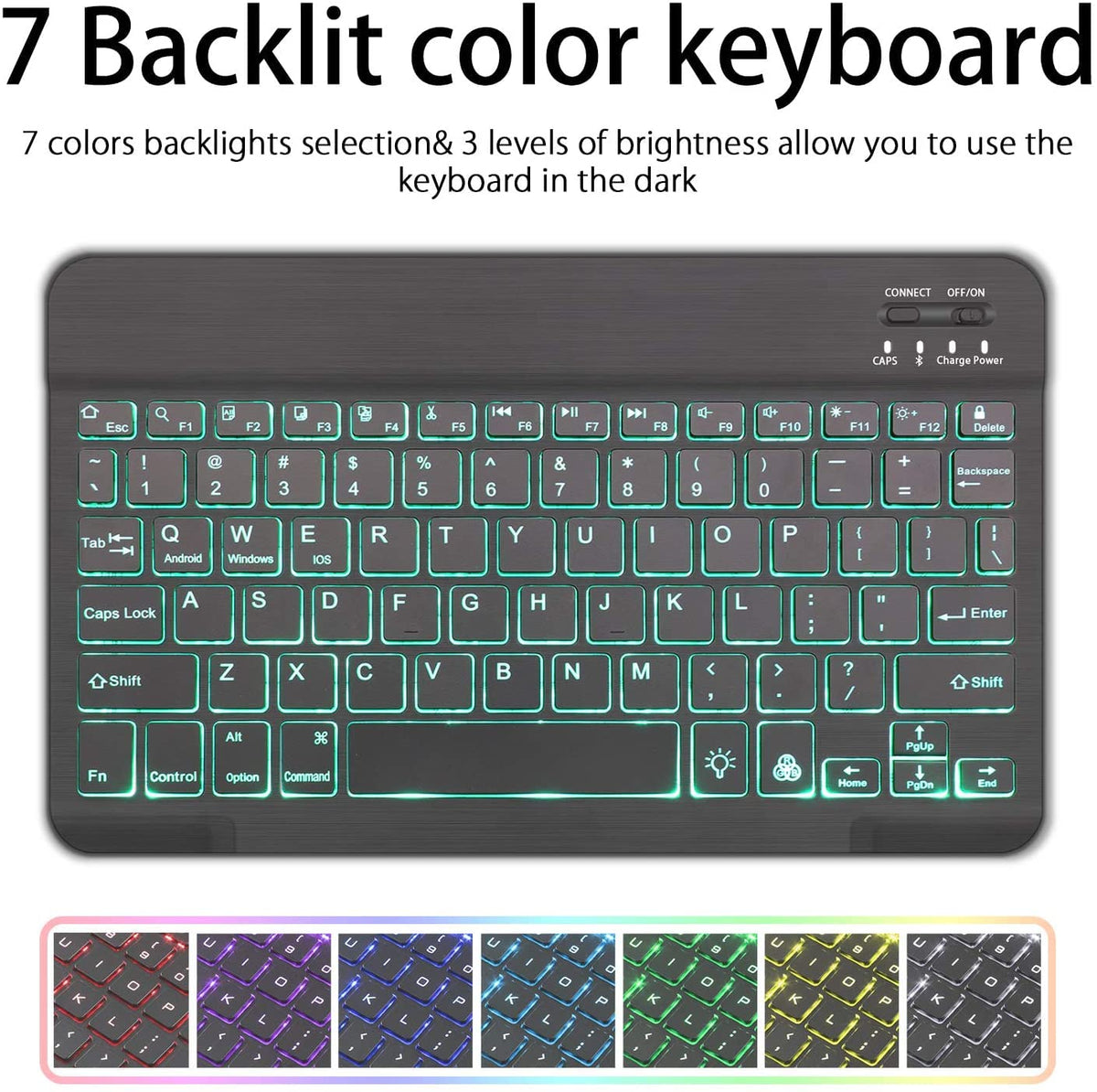 ProElite Keyboard case for Samsung Galaxy Tab A7 Lite 8.7 inch SM-T220 ...